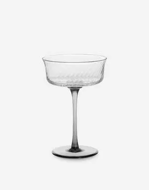 Dolce & Gabbana Hand-blown Murano Champagne Coupe Champagne Glasses