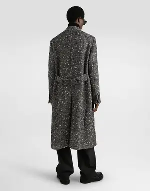 Dolce & Gabbana Wool Blend Trousers Pants And Shorts - Black