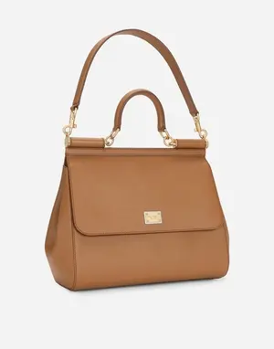 Dolce & Gabbana Borsa A Mano Handbags Leather - Brown