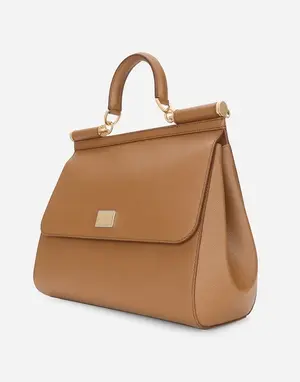 Dolce & Gabbana Borsa A Mano Handbags Leather - Brown
