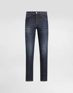 Dolce & Gabbana 5-pocket Stretch Denim Trousers Denim And Jeans Multi-colored - Multicolor
