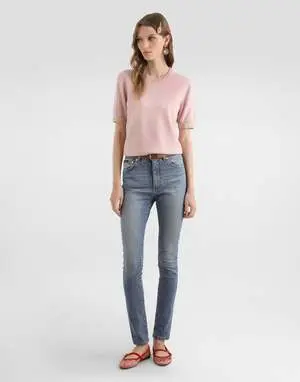Dolce & Gabbana 5-pocket Stretch Denim Trousers Denim And Jeans Multi-colored