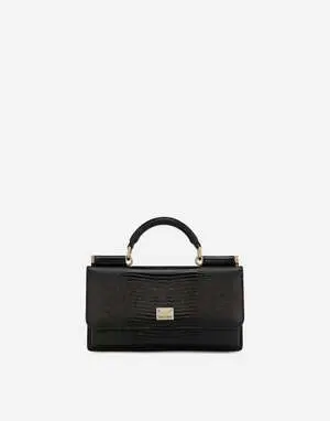Dolce & Gabbana Iguana-print Mini Bag Leather - Black