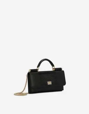 Dolce & Gabbana Iguana-print Mini Bag Leather