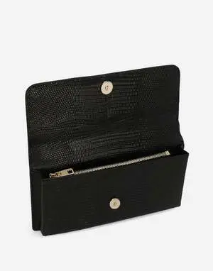 Dolce & Gabbana Iguana-print Mini Bag Leather