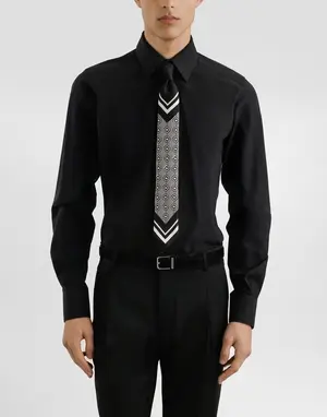 Dolce & Gabbana Jacquard Neck Tie