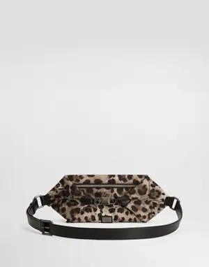 Dolce & Gabbana Leopard- Nylon Bag Collection Animal - Print