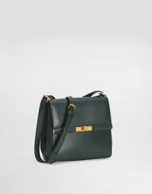 Dolce & Gabbana City Marlene Bag In Palmellato Calfskin - Green