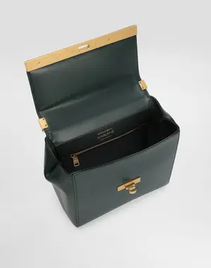 Dolce & Gabbana City Marlene Bag In Palmellato Calfskin - Green