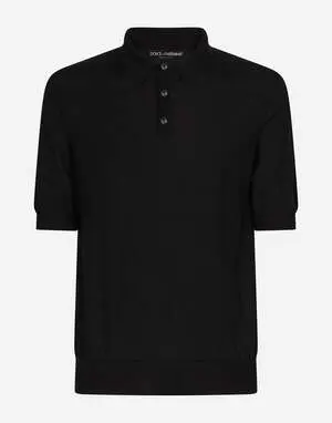 Dolce & Gabbana Extra-fine Cashmere Polo-shirt Sweaters And Cardigans Cashmere