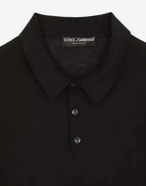 Dolce & Gabbana Extra-fine Cashmere Polo-shirt Sweaters And Cardigans Cashmere