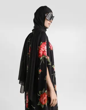 Dolce & Gabbana Rose Bouquet-print Tunic Dress