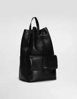 Dolce & Gabbana Calfskin Nappa Leather Backpack