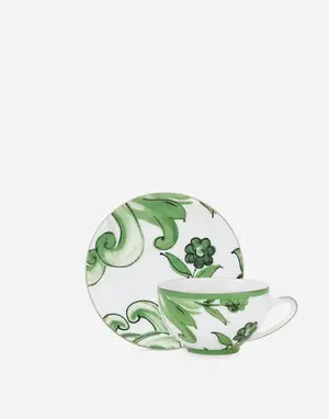 Dolce & Gabbana Tazza Te C/piattino Tea Cups - Multicolor