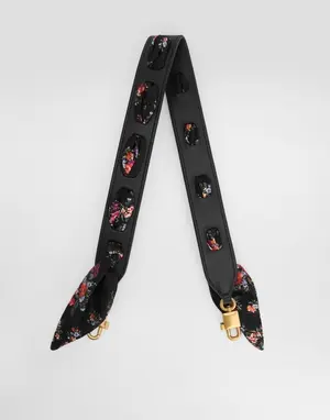 Dolce & Gabbana Raffia Crochet And Twill Shoulder Strap Collection