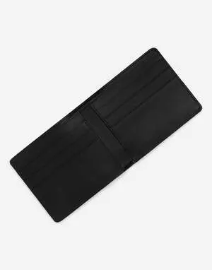 Dolce & Gabbana Coated Jacquard Bifold Wallet Wallets And Small Leather Goods Multi-colored Fabric