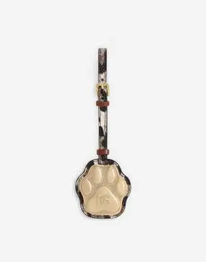 Dolce & Gabbana Calfskin Charm Dog Accessories Animal - Print