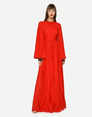 Dolce & Gabbana Long Chiffon Dress Dresses