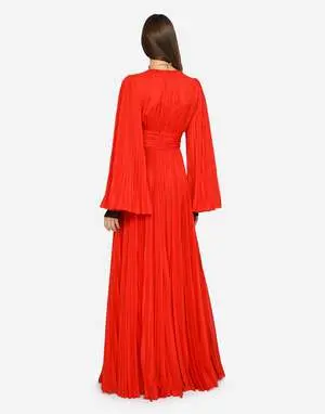 Dolce & Gabbana Long Chiffon Dress Dresses