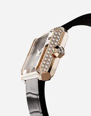 Dolce & Gabbana 18-carat Rose Gold And Diamond Watch