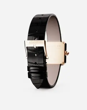 Dolce & Gabbana 18-carat Rose Gold And Diamond Watch