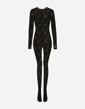 Dolce & Gabbana Lace Jumpsuit Dresses