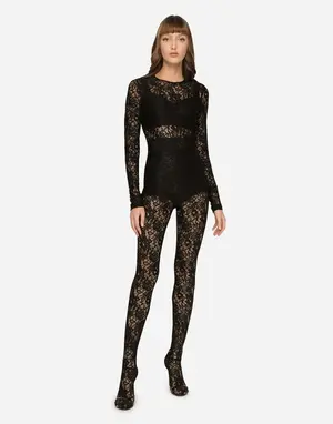 Dolce & Gabbana Lace Jumpsuit Dresses