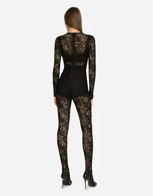 Dolce & Gabbana Lace Jumpsuit Dresses