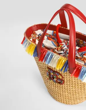 Dolce & Gabbana Raffia Coffa Bag Accessories