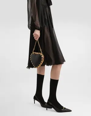 Dolce & Gabbana Nappa Leather Minaudière Bag - Multicolor