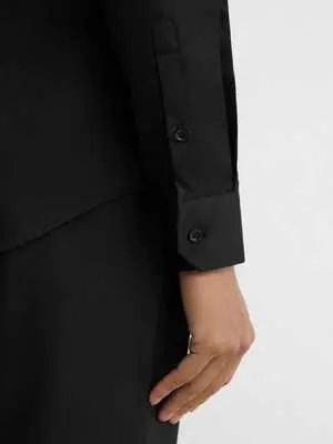 REISS Storm Fit Cotton-twill Two-fold Shirt-fit - Black