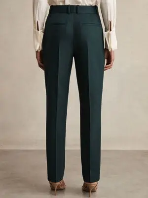 REISS Wool-blend Slim-fit Suit Trousers