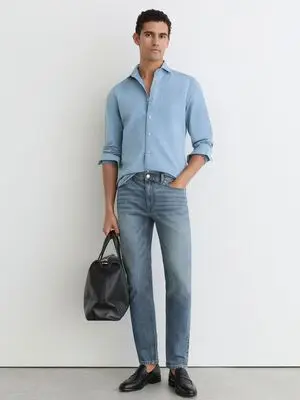 REISS Slim-fit Stretch Jeans - Green