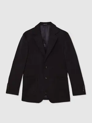 REISS Atelier Cashmere Single-breasted Blazer Tailored-fit