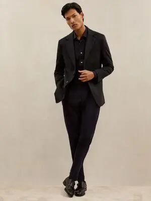 REISS Atelier Cashmere Single-breasted Blazer Tailored-fit