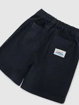 REISS 3-9 Yrs Cotton Twill Bermuda Shorts - Blue