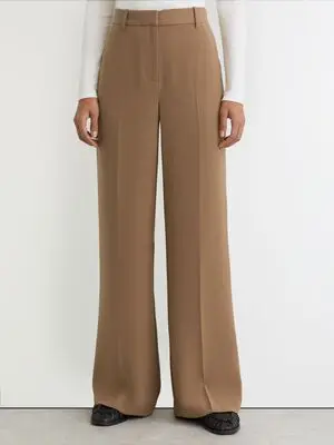 REISS Wide-leg Tailored Trousers