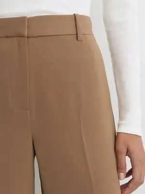REISS Wide-leg Tailored Trousers