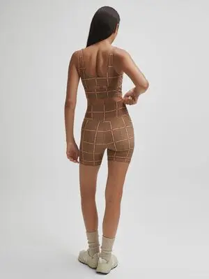 The Upside Check Spin Shorts