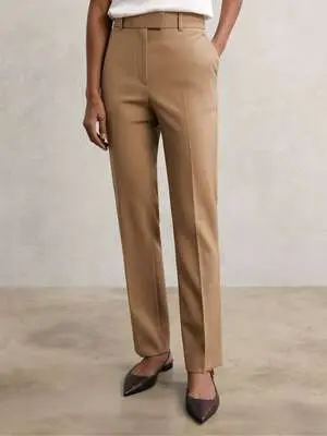 REISS Wool-blend Slim-leg Suit Trousers