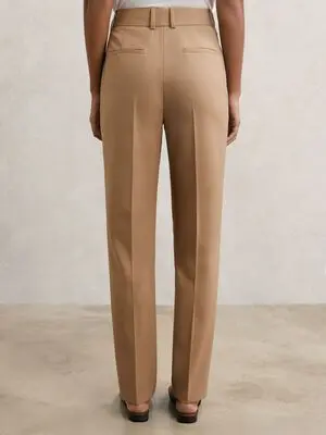 REISS Wool-blend Slim-leg Suit Trousers