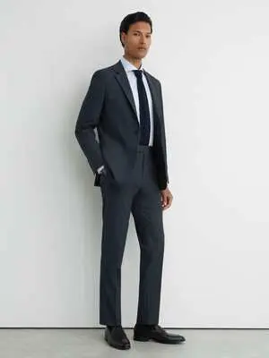 REISS Graduate Tailored-fit Suit Trousers - Navy