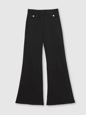 REISS Flared Pocket-detail Jeans