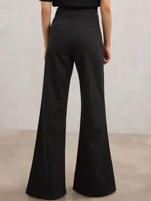 REISS Flared Pocket-detail Jeans