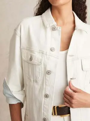 Paige Button-through Denim