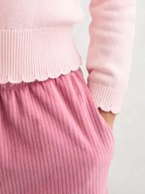 REISS 9-13 Yrs Cotton Scallop-trim Jumper