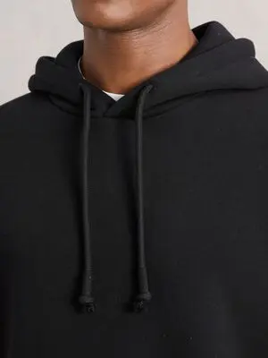 REISS Cotton-blend Fleece-back Hoodie
