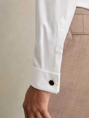 REISS Regular Fit Regular-fit Cotton-satin Stripe Shirt