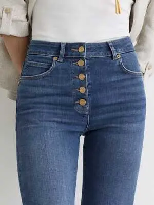 REISS Straight-leg Cropped Jeans