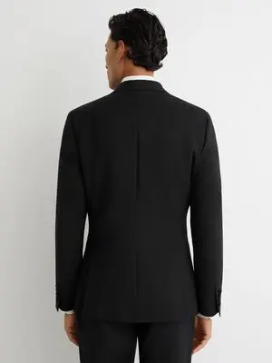 REISS Db Tailored Fit Double-breasted Tuxedo Jacket